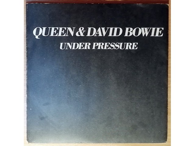 SP QUEEN / DAVID BOWIE - Under Pressure (1981) MINT