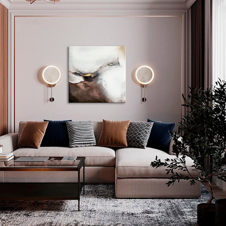 Slike na platnu - PREMIUM ART - Abstract Fogged Shield Popust 30% 90X90 cm
Zlatne slike na platnu: u čemu je jedinstvenost i luksuzni izgled PREMIUM ART-a?