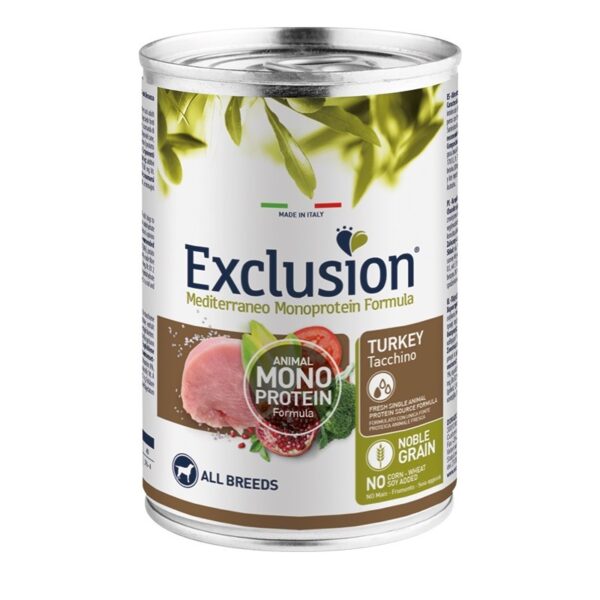 Exclusion Adult Turkey – 6×400 g