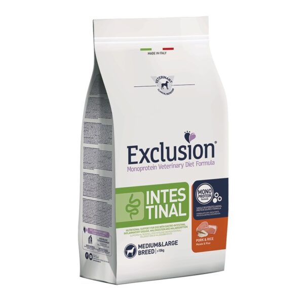 Exclusion Intestinal Pork Medium Large Breed – 12 kg