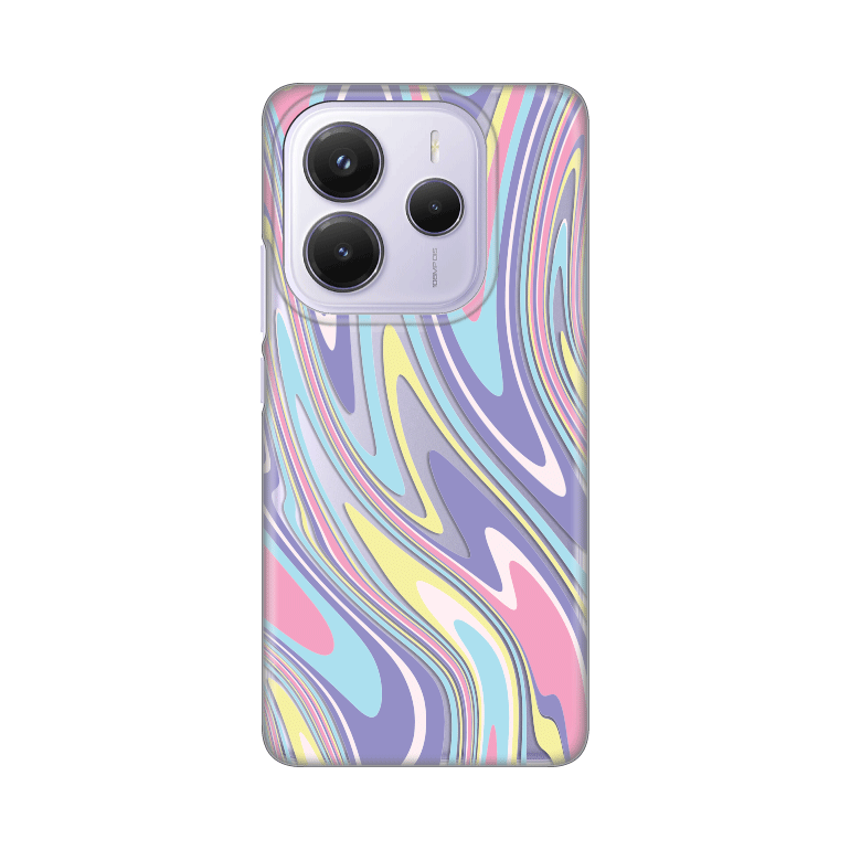 TORBICA SILIKONSKA PRINT SKIN ZA XIAOMI REDMI NOTE 14 5G LIQUID DREAM