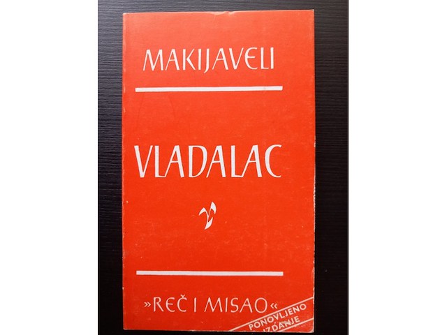 Makijaveli - Vladalac