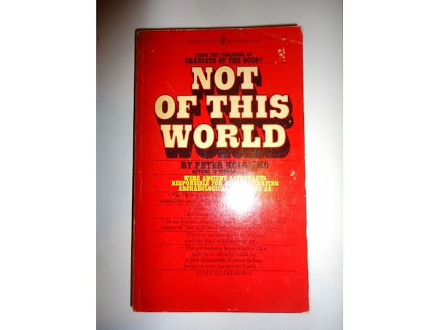 Not Of This World - Peter Kolosimo - 1973.