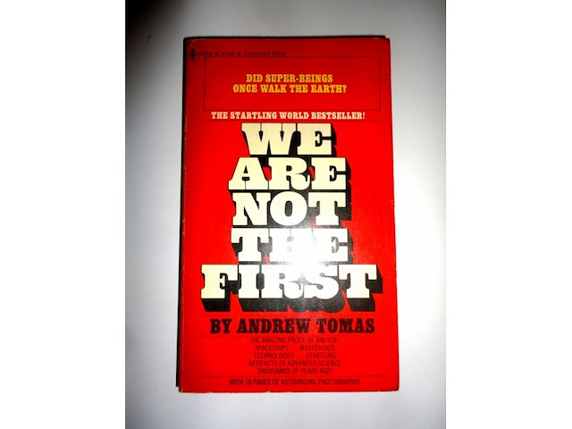 We Are Not The First – Andrew Thomas – 1973.