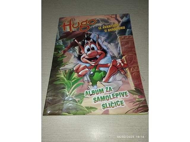 Album za sličice - HUGO Iz avanture u avanturu