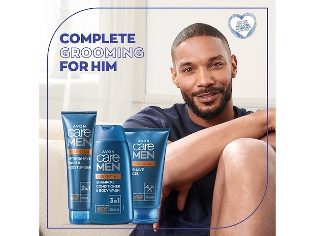 Avon Care Men Essential set 3 proizvoda