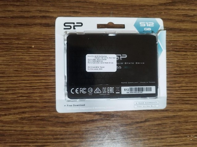 SSD Silicon Power 512 gb sata 3