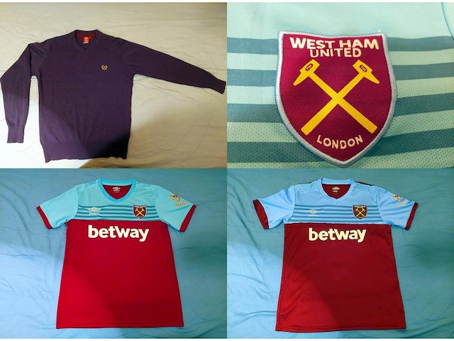 West Ham dres i dzemper