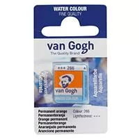 TALENS Van Gogh Water Colour Pan - Akvarel boja u panu PERMANENTNA NARANDŽASTA 2x13g 687266