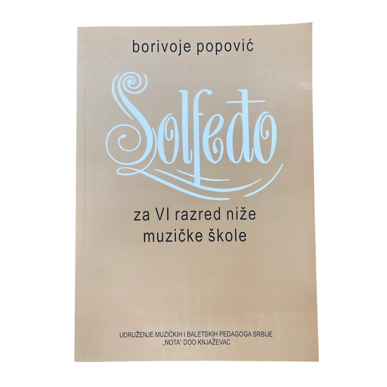 Solfedjo 6, Borivoje Popovic