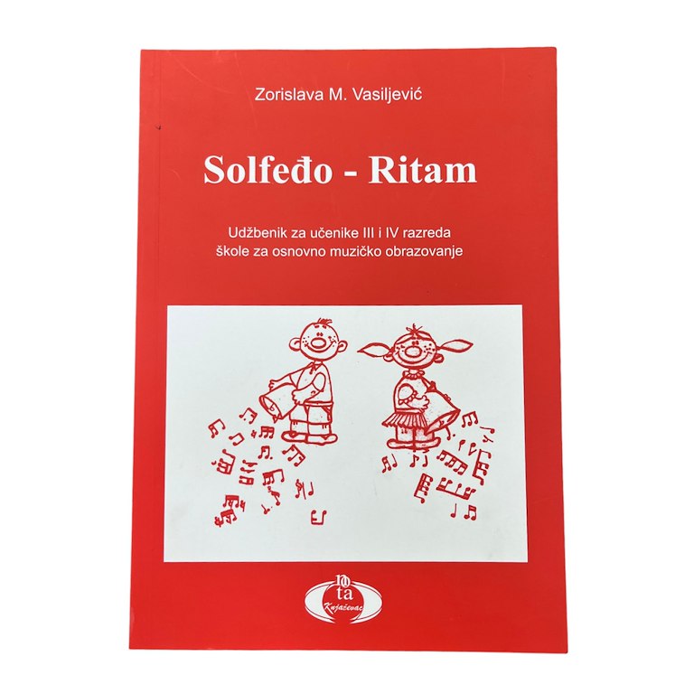 Solfedjo-ritam za 3 i 4 razred, Z.Vasiljevic