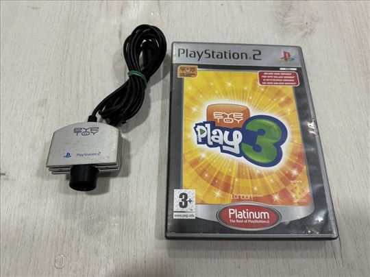 Eye Toy PS2 Kamera + PS2 igrica