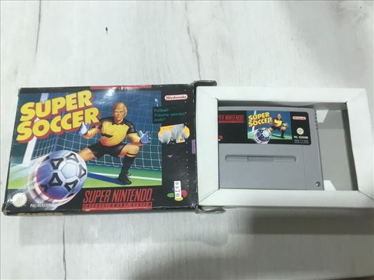 Super Soccer Snes igra + kutija /kolekcionarski