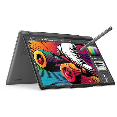 LENOVO Yoga 7 2-in-1 14IML9, 14.0" 2.8K WQXGA, Intel Core Ultra 7 155H, 16GB, 1TB, Backlit, Storm Grey, Win11Pro + Sleeve (83DJ00B9YA)