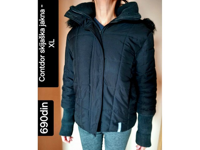 Contdor ženska jakna crna - XL/42