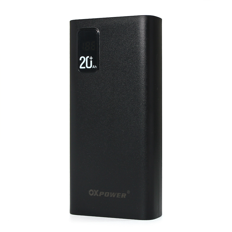 Univerzalna Back Up Baterija prenosiva baterija Oxpower P20 20000 mAh crna
