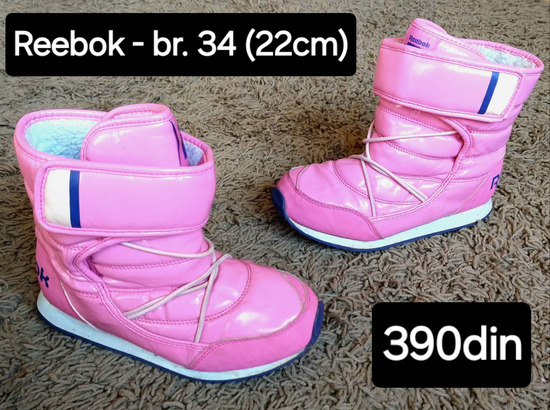 Reebok dečije čizme roze br. 34 - ORIGINAL