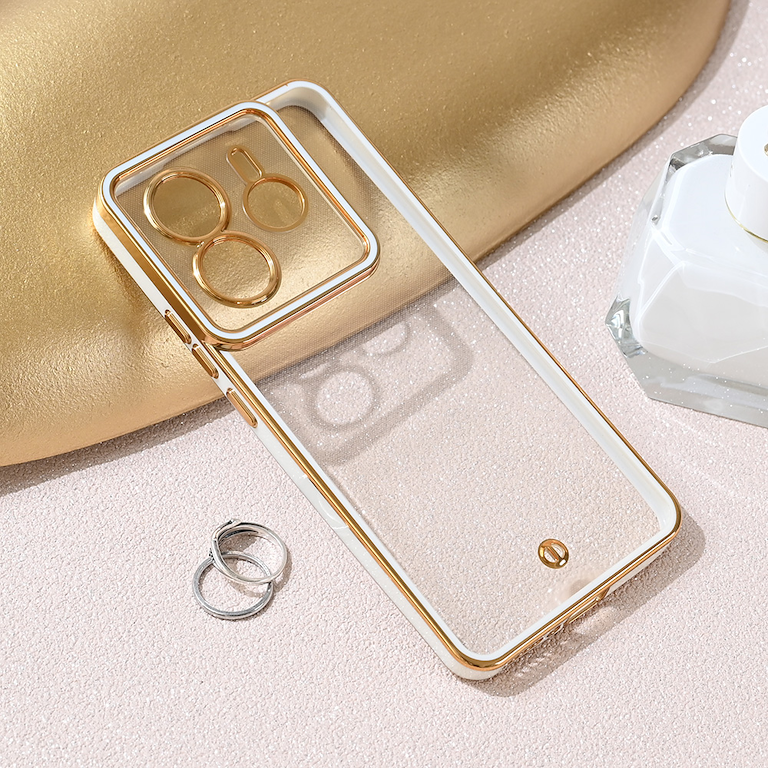 Zastitna maska (futrola) Space TPU - Xiaomi Redmi Note 14 5G bela