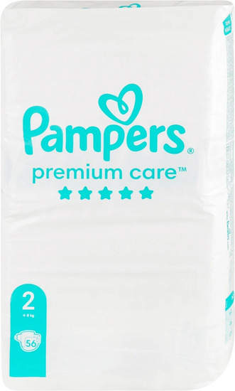 Pampers Premium Care pelene 2 - 56 kom