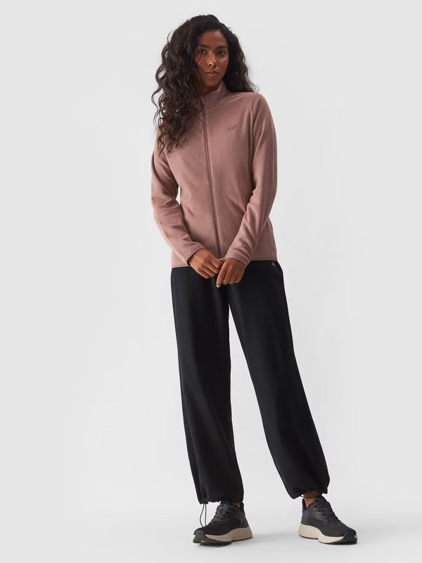 WOMEN'S SWEATSHIRT WITH STAND-UP COLLAR 4F