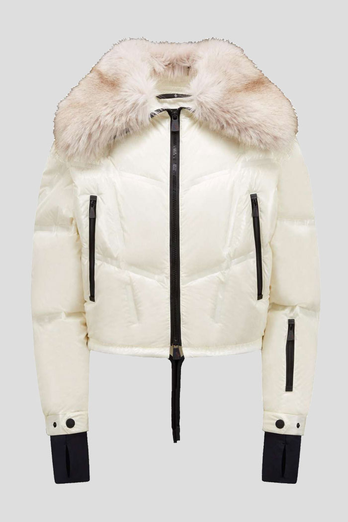 MONCLER ŽENSKA SKI JAKNA GROISY BOMBER 1A00027-539FT BELA 041