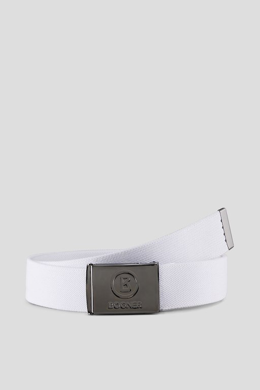 BOGNER MUŠKI KAIŠ GINO 9104 4556 BELA