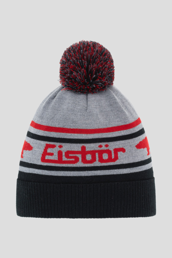 EISBAR ŽENSKA SKI KAPA CHANI OS POMPON MU 30885 CRVENO/BELA 309