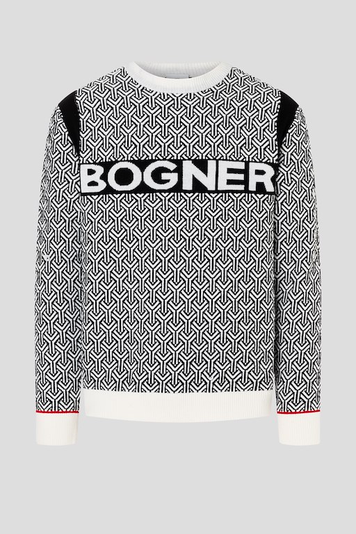 BOGNER MUŠKI DŽEMPER LEVI 8132 2748 CRNA