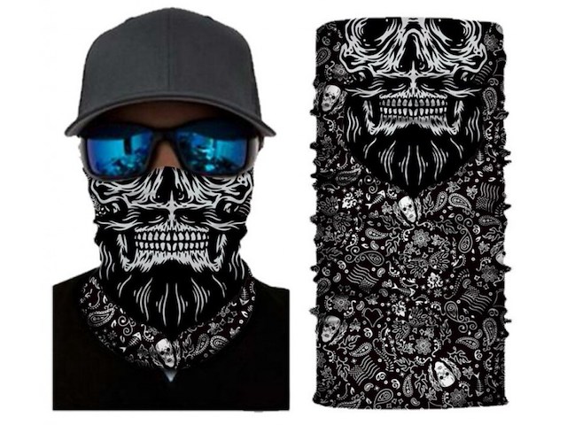 Skull Kostur Bandana Marama Sal Potkapa Maska Model 18