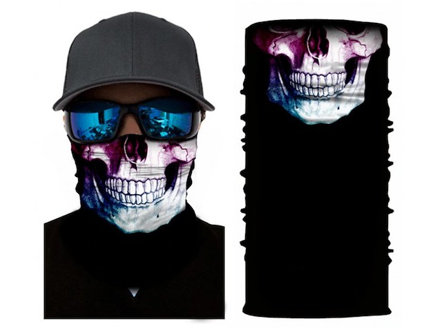 Skull Kostur Bandana Marama Sal Potkapa Maska Model 15