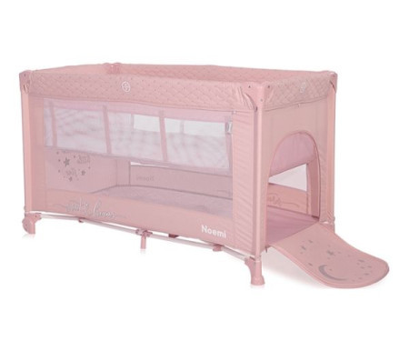 Lorelli prenosivi krevet noemi 2 nivoa mellow rose star (2022) ( 10080552219 )