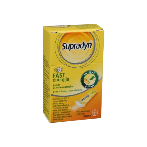 Supradyn Fast Energija Q10 10 kesica