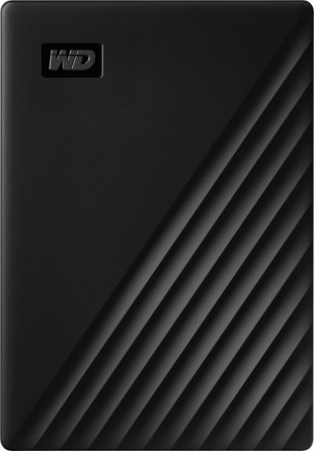 WD external HDD 2TB, USB3.2 Gen 1 my passport, black ( WDBYVG0020BBK-WESN )