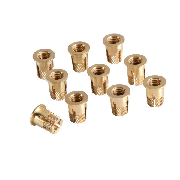 ENCAPSULATING BRASS NUTS 10 PCS SET