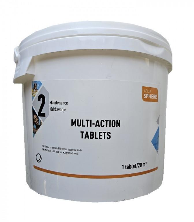 Multi action tablete 5kg Aquasphere