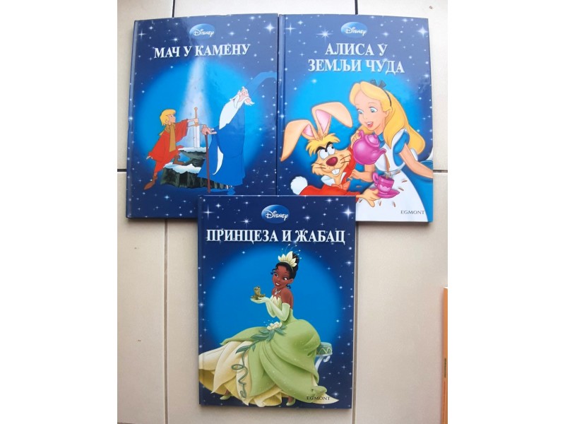 Dizni ( Disney) knjige za decu lot 3 knjige