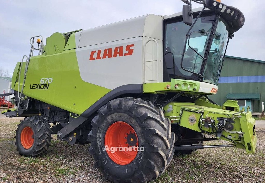 Claas Lexion 670 kombajn za žito