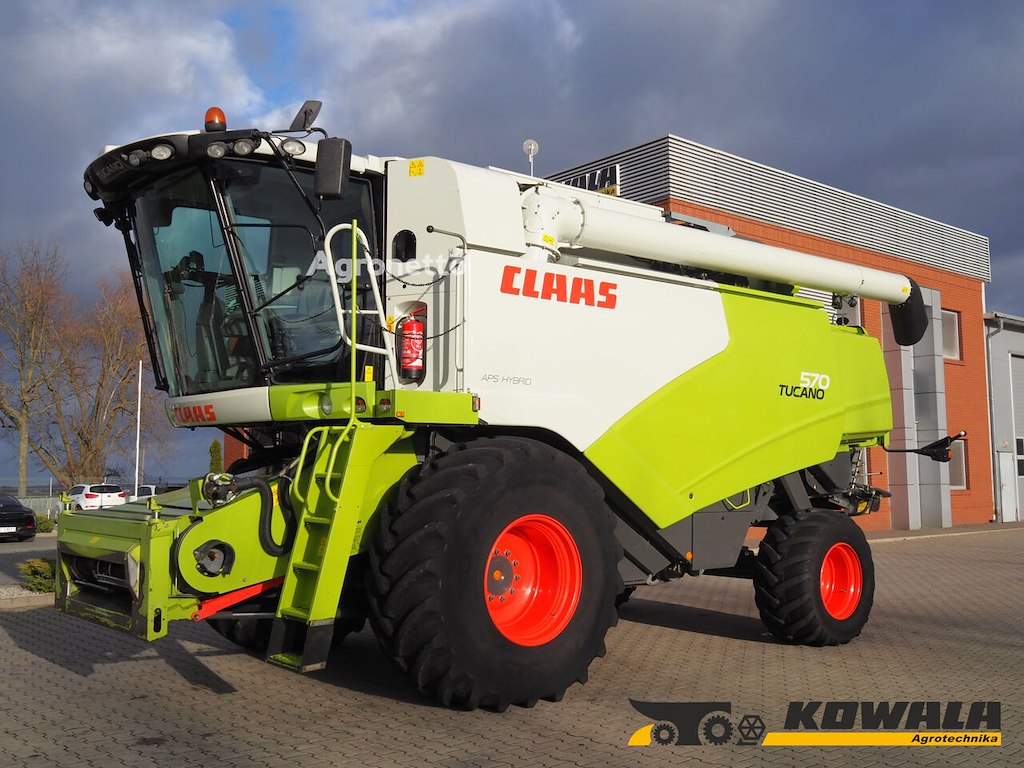 Claas Tucano 570 GPS + V770 kombajn za žito