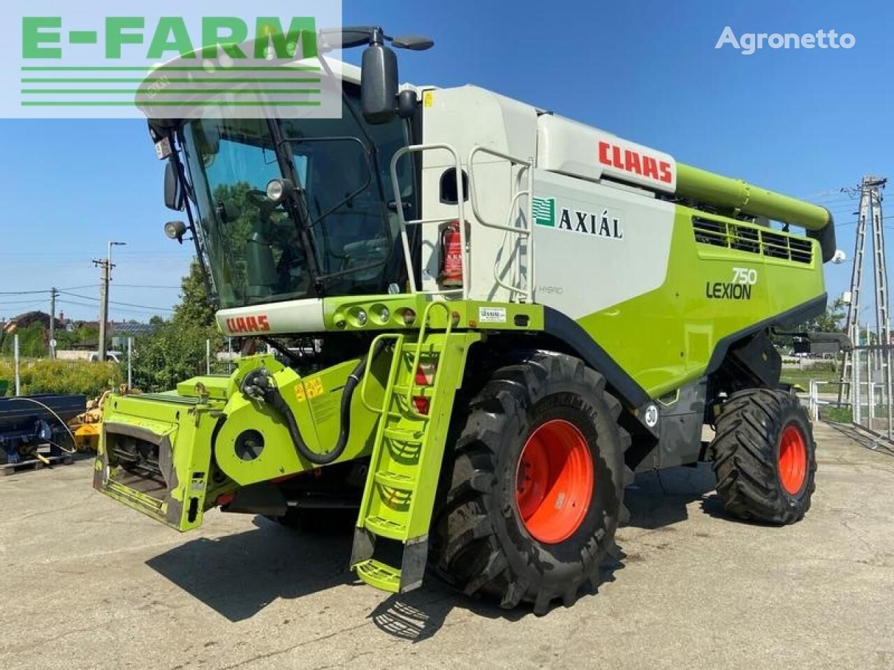 Claas lexion 750 kombajn za žito