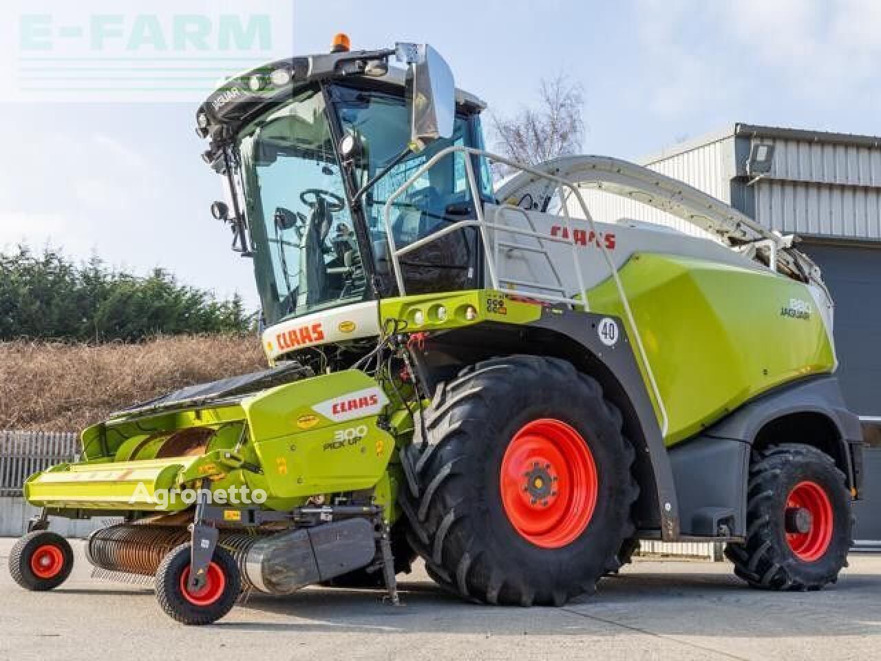 Claas JAGUAR 880 4WD krmni kombajn