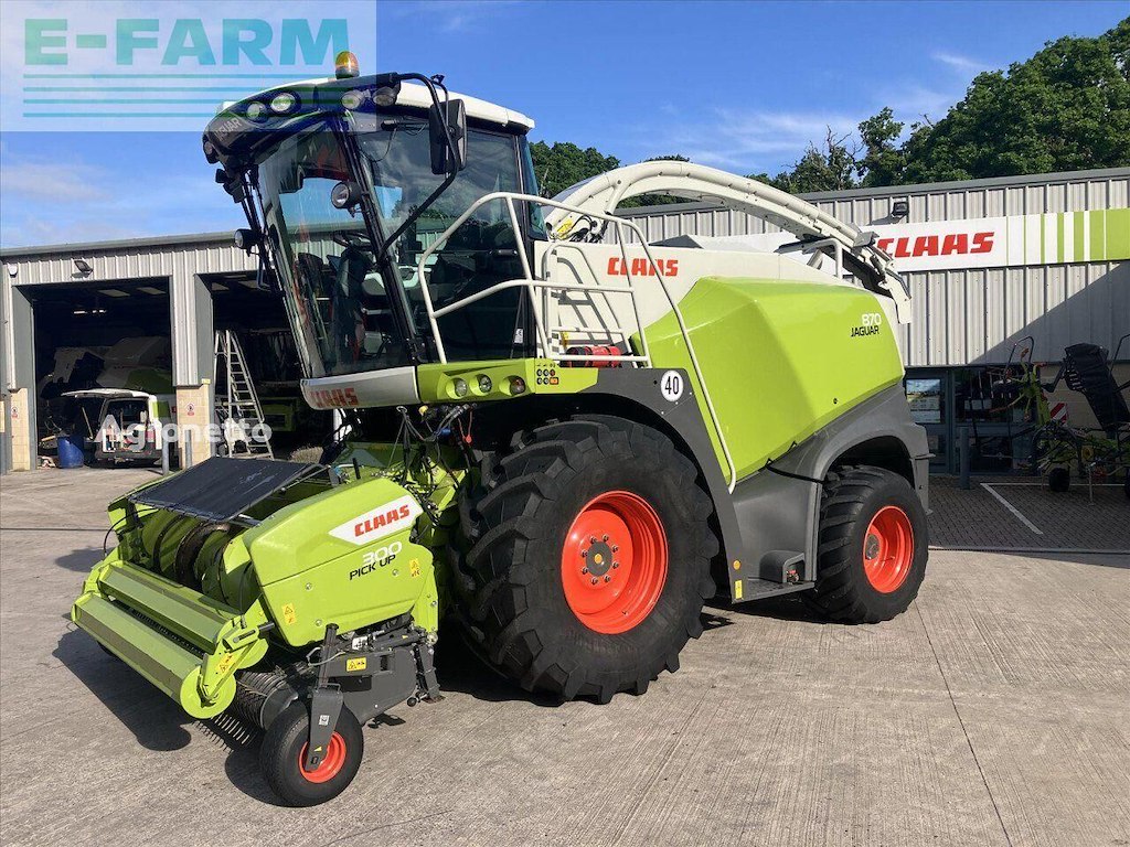 Claas JAGUAR 870 C/W PU300 4WD krmni kombajn