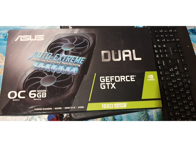 Asus Nvidia Dual 1660 Super - u garanciji!!