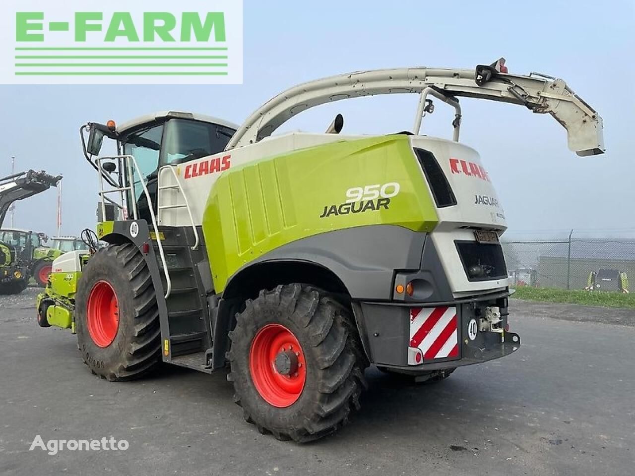 Claas jaguar 950 497 allrad mit pick-up krmni kombajn