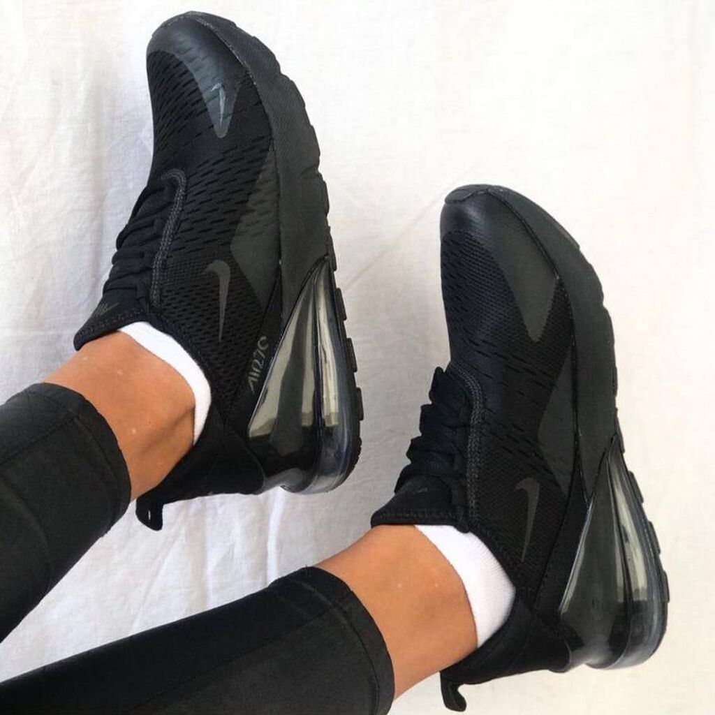 Nike air max 270 patike crne i bele Novo Brojevi 36 do 46