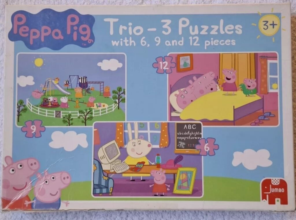 Puzzle Peppa prase original Trefl za malu decu kao nove Cena 450 din