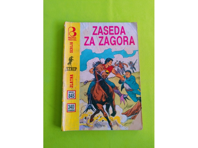 Zagor (ZS) - br. 845 - Zaseda za Zagora