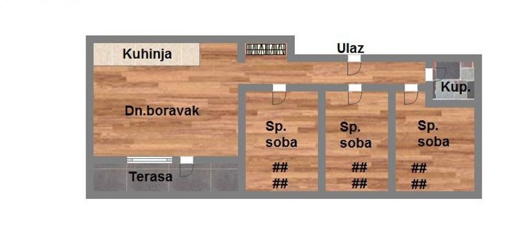 PDV u ceni - Parking u ceni - Porodičan stan