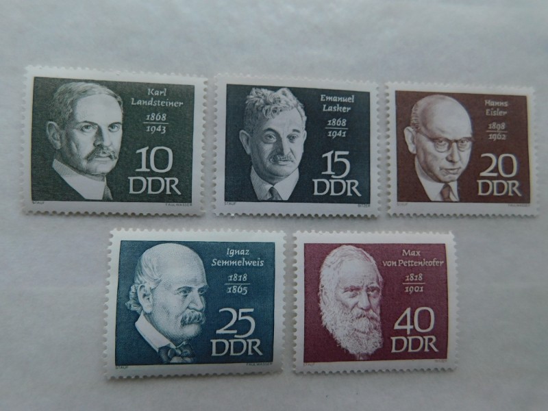 DDR 1968 KOMPLET ČISTA SERIJA