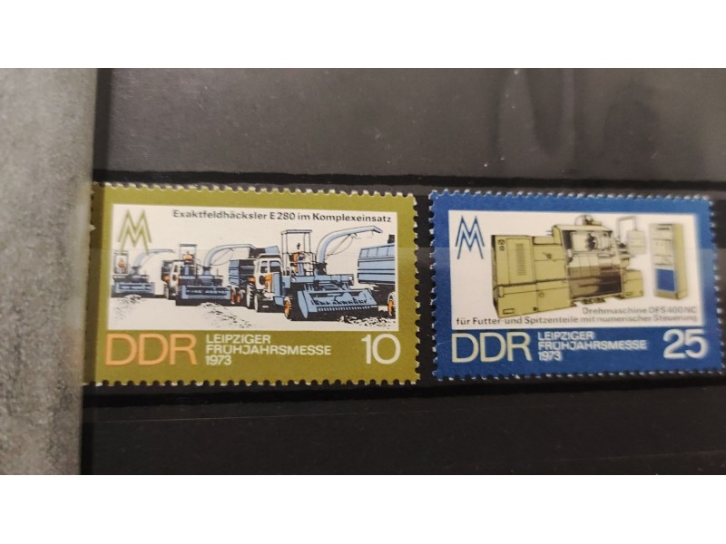 DDR 1973 KOMPLET MNH