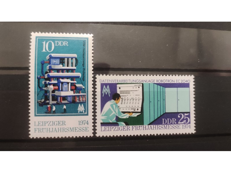 DDR 1974 KOMPLET MNH